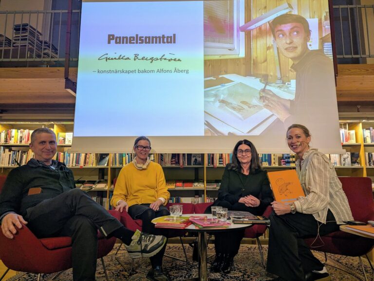 Panelsamtal om Gunilla Bergströms konstnärskap - Alfons Åberg